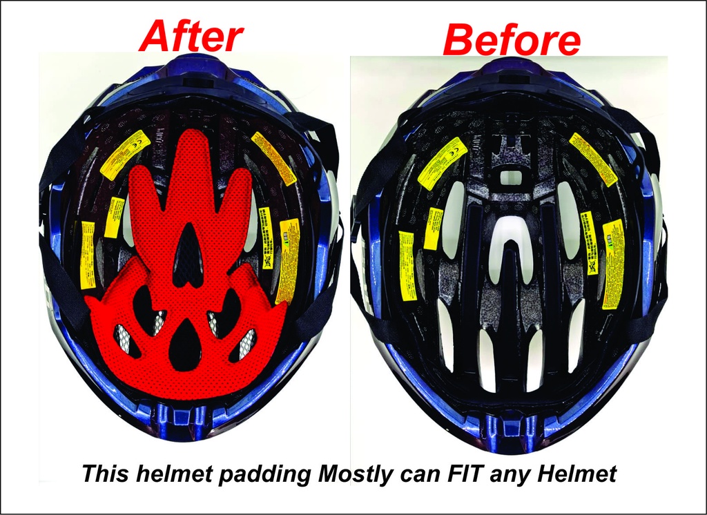 IKIA Helmet Padding Helmet Sponge Helmet Pad Bicycle Replacement Helmet ...