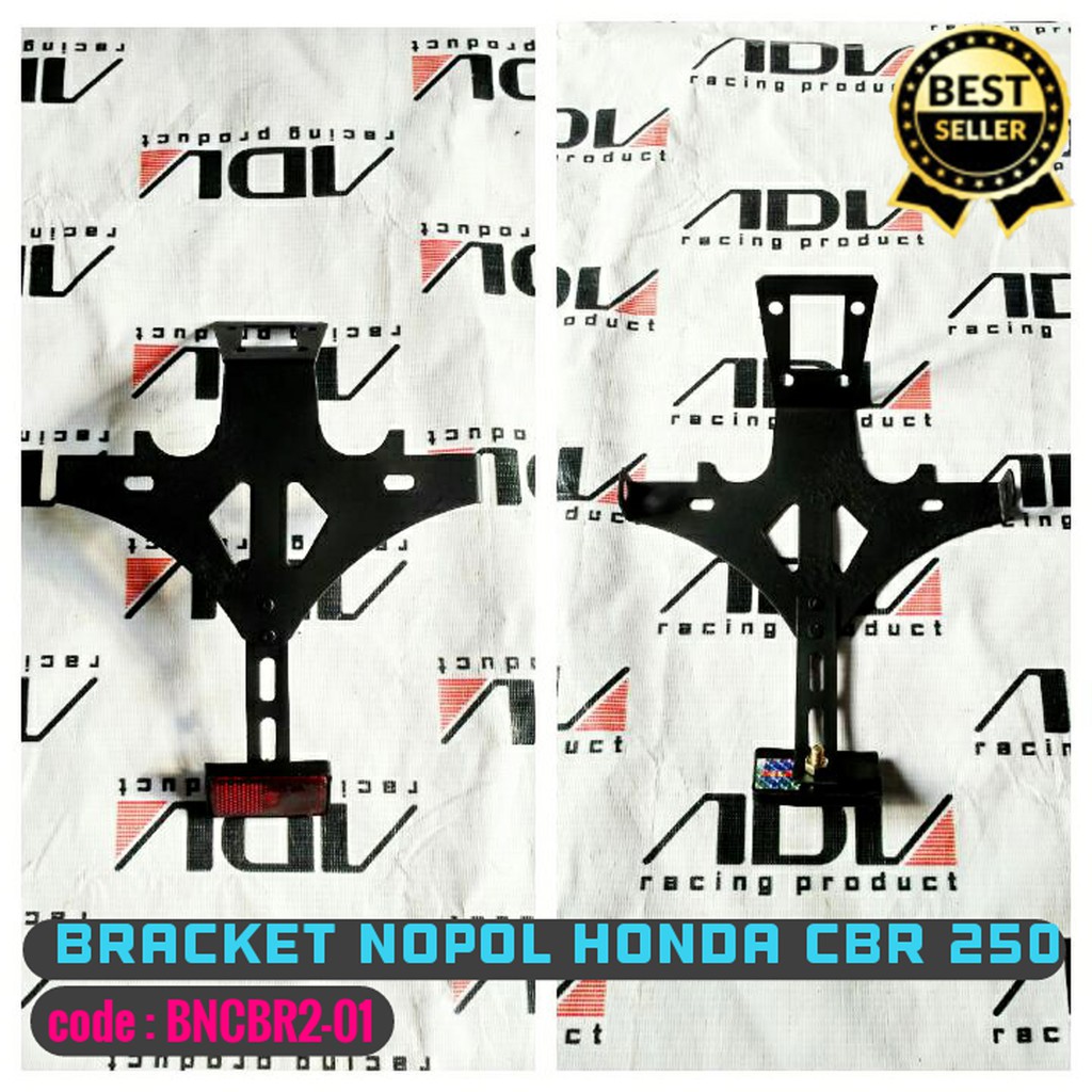 Honda CBR 250 NOPOL NUMBER PLATE HOLDER - POLICE NUMBER BRACKET - NOT ...