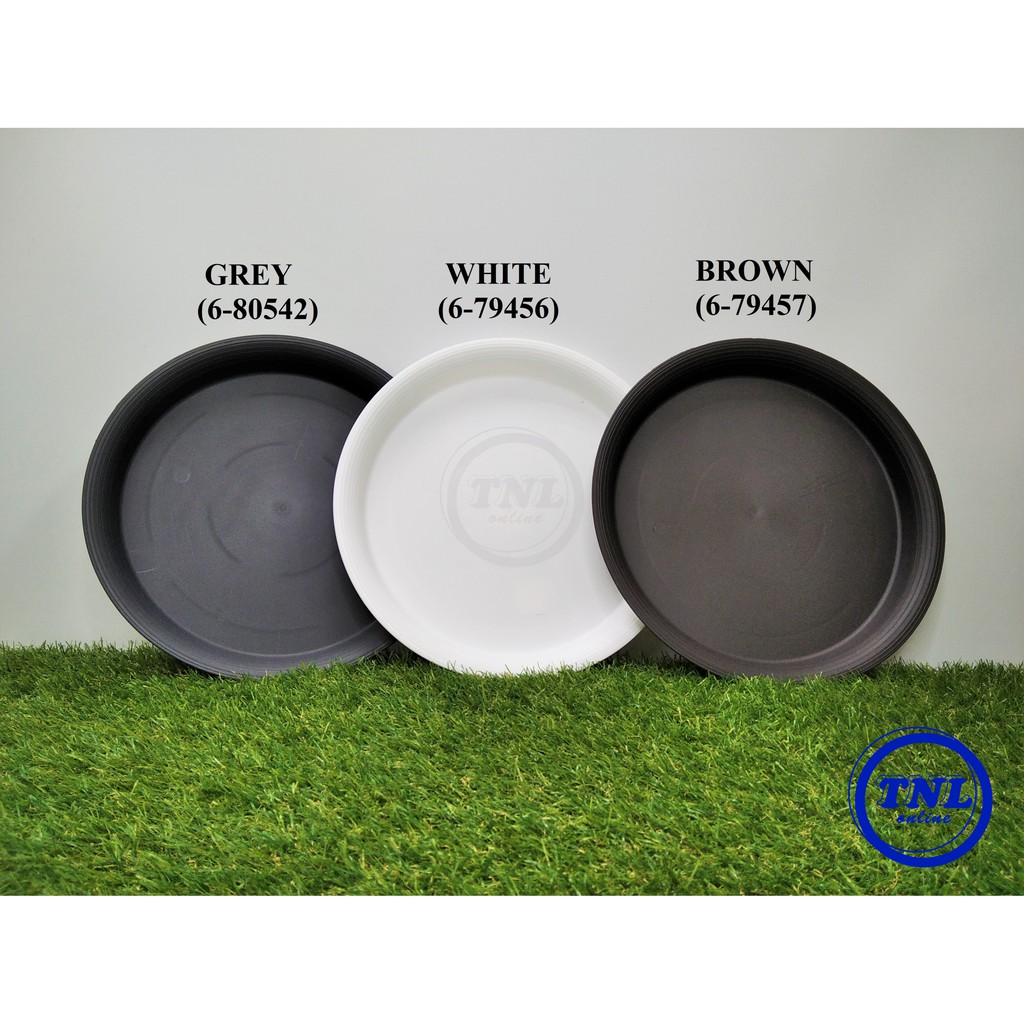 FELTON 2489 ROUND PLASTIC POT SAUCER PELAPIK PASU PLASTIK | Shopee Malaysia