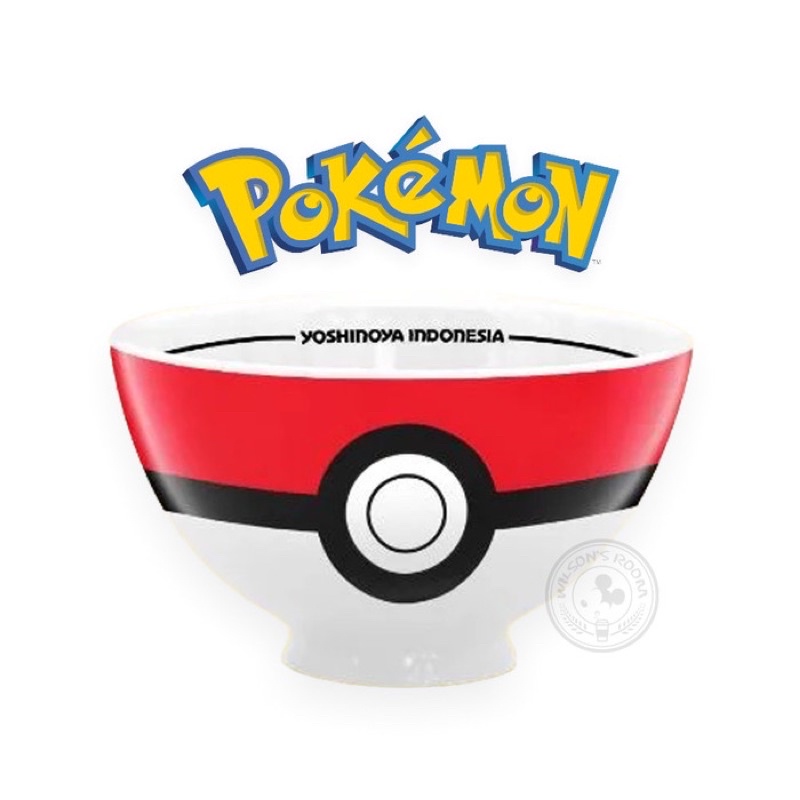 Pokemon x Yoshinoya Indonesia Poke Bowl Original Pikachu Bowl | Shopee ...