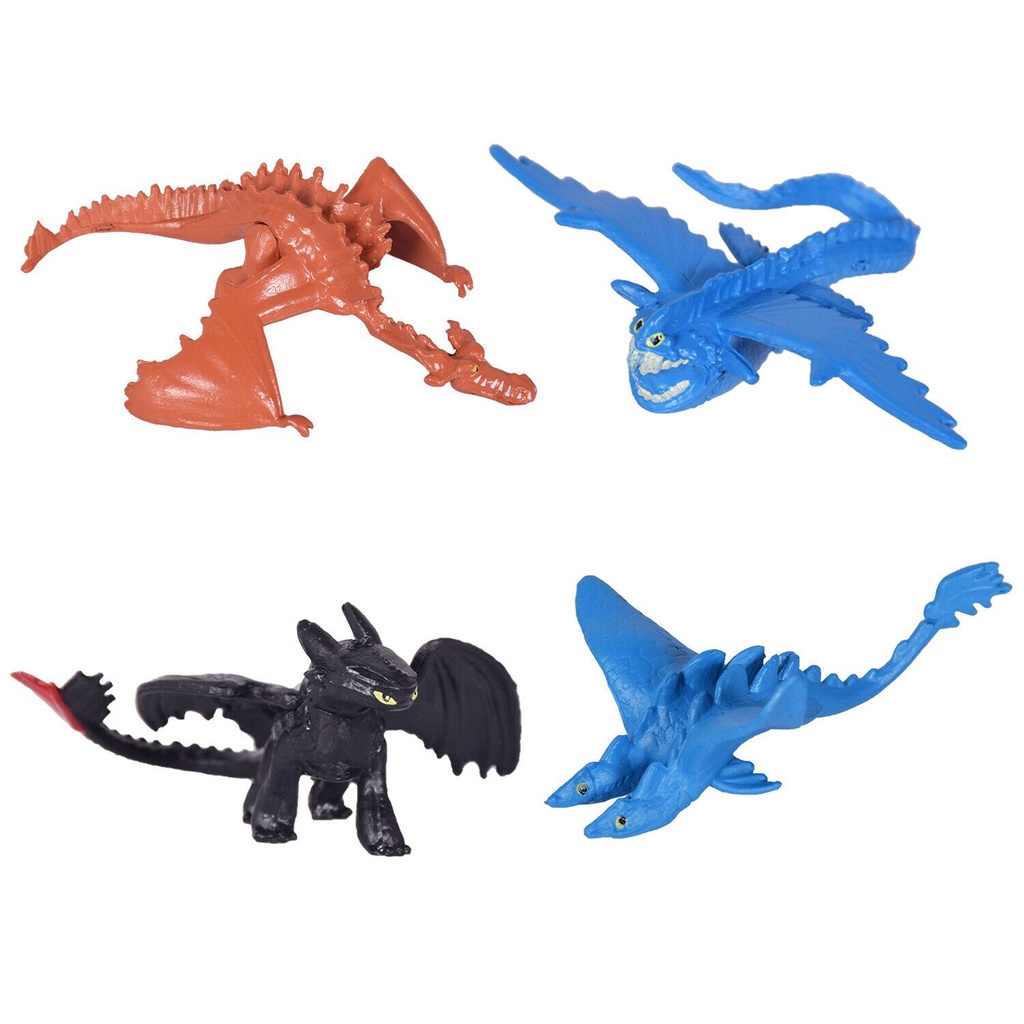 Quality Premium 12 Pcs How To Train Your Dragon Action Figures Hiccup ...