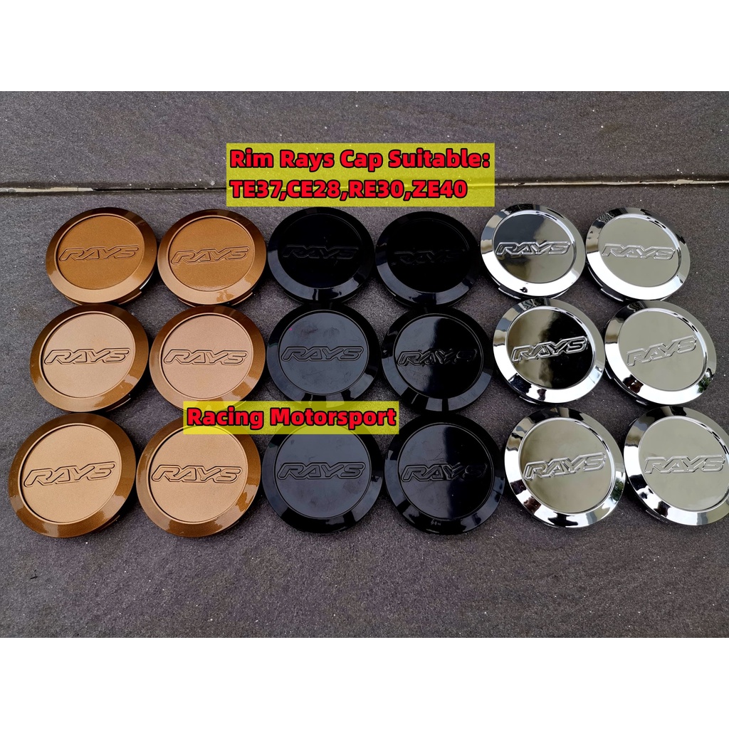 Rim Cap Ce28 Te37 Ze40 Re30 Auto Option Wheel Cap 63MM Myvi Alza Axia ...