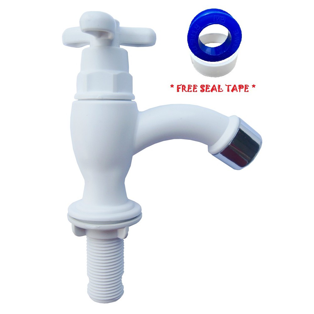 PVC Plastic Basin Tap 【1305/1306】 | Shopee Malaysia