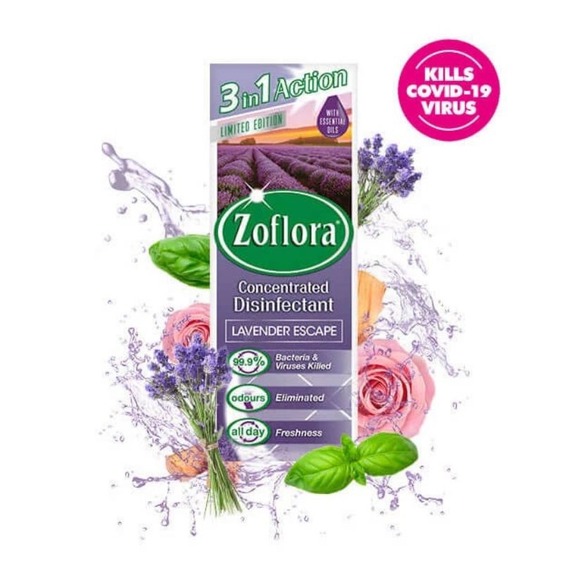 Zoflora Disinfectant - Lavender Escape 120ml | Shopee Malaysia