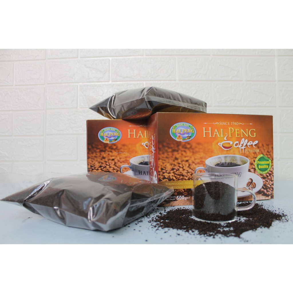 Hai Peng Coffee Powder 500gm Premium Quality / Kemaman Traditional ...