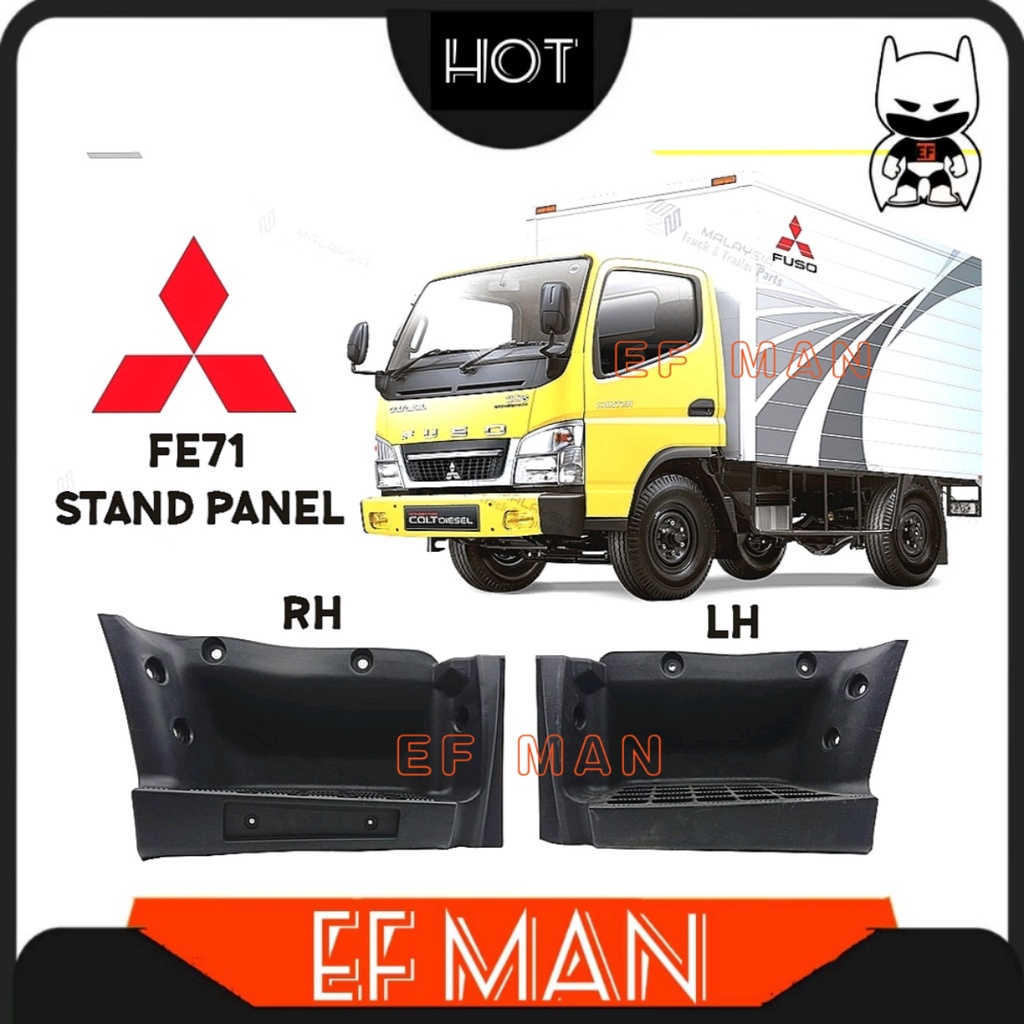 MITSUBISHI FUSO CANTER FE71 LORRY TRUCK SIDE STEP PLASTIC FOOT STEP ...