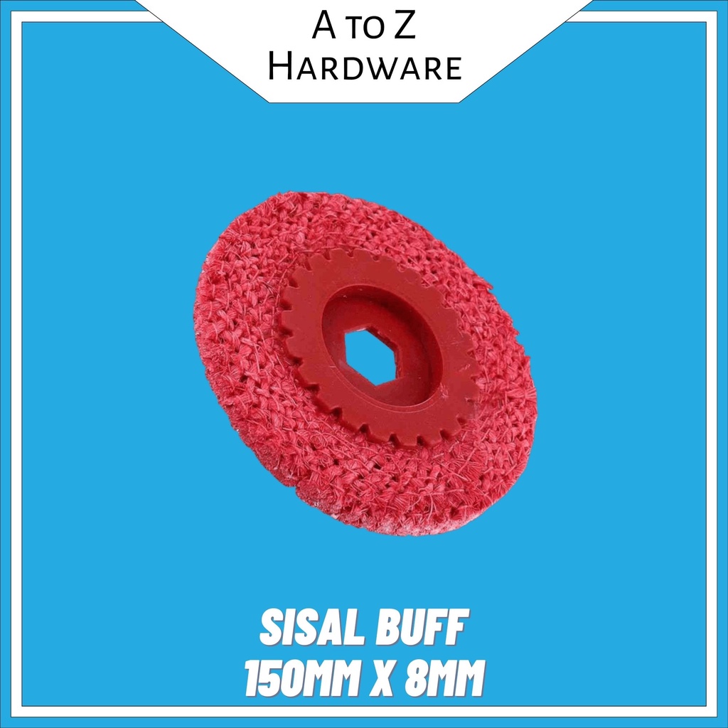 Sisal Buff 100mm x 8mm [AtoZ] | Shopee Malaysia