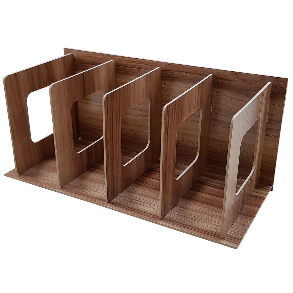 Wooden desktop book rack, DIY Wooden table book rack, wooden book shelf ...