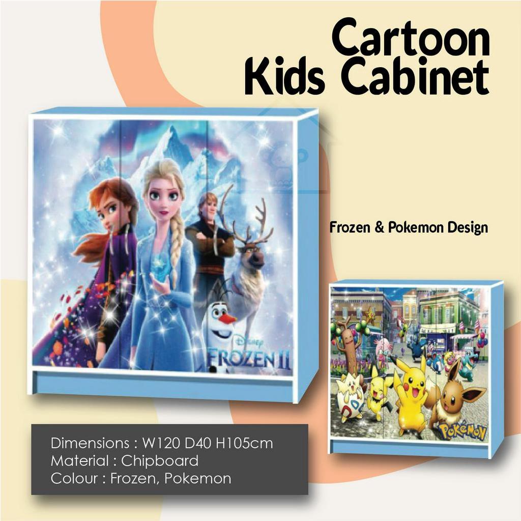 CARTOON KIDS CABINET / WARDROBE/KID WARDROBE/CHILDREN CABINET/CHILDREN ...