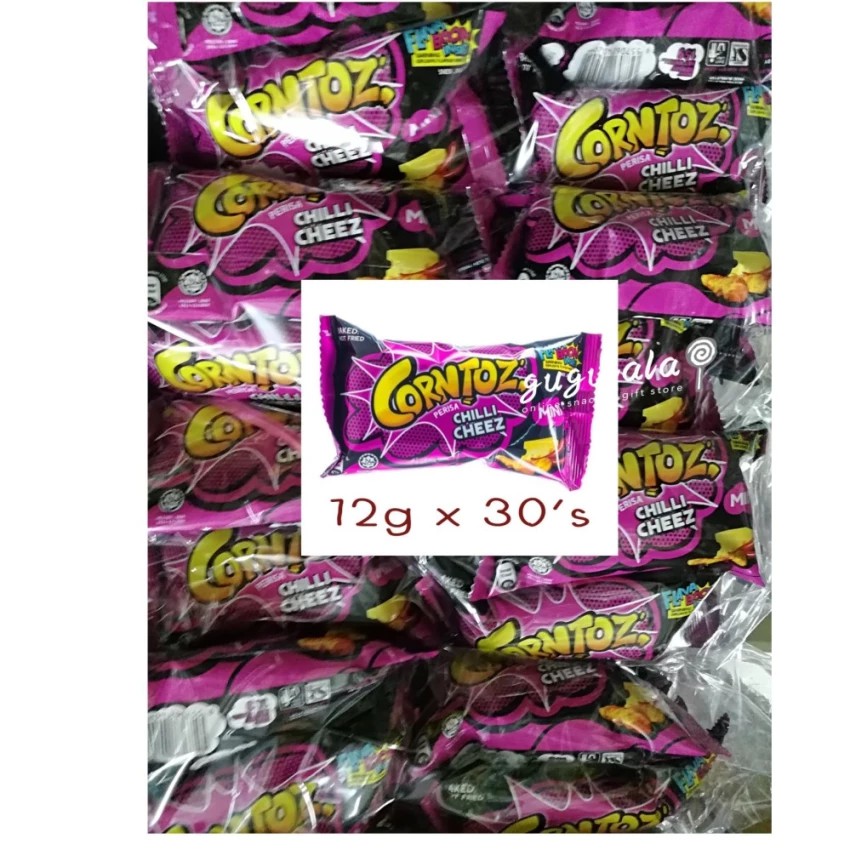 Mini Corntoz Chilli Cheez 30's x 12g | Shopee Malaysia
