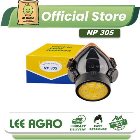 Face Mask Topeng Pelindung Muka Mask Penyemburan Racun Dust Mask Safety ...