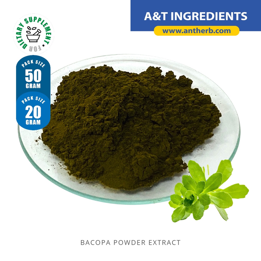 [20g/50g] Bacopa / Brahmi / 巴氏菌 / Beremi Powder Extract - HALAL ...