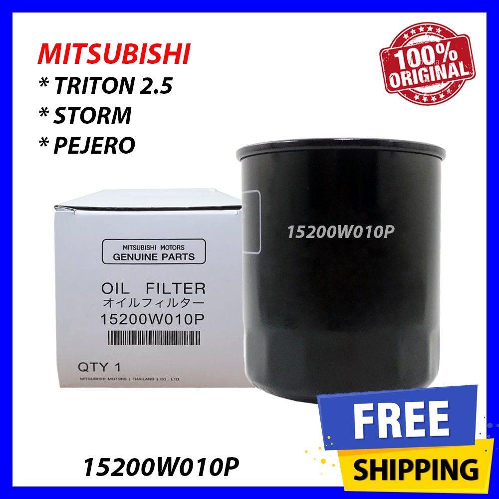 MITSUBISHI OIL FILTER - Triton 2.5 / Storm / Pejero (15200W010P ...