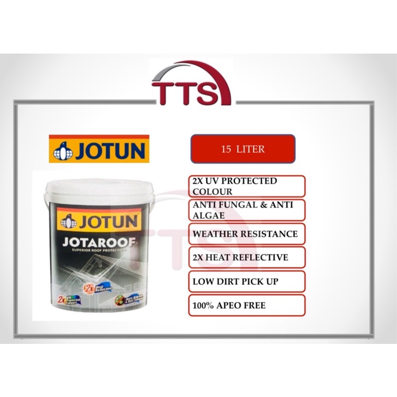 Jotun Jotaroof 15lt ( Roof paint) | Shopee Malaysia