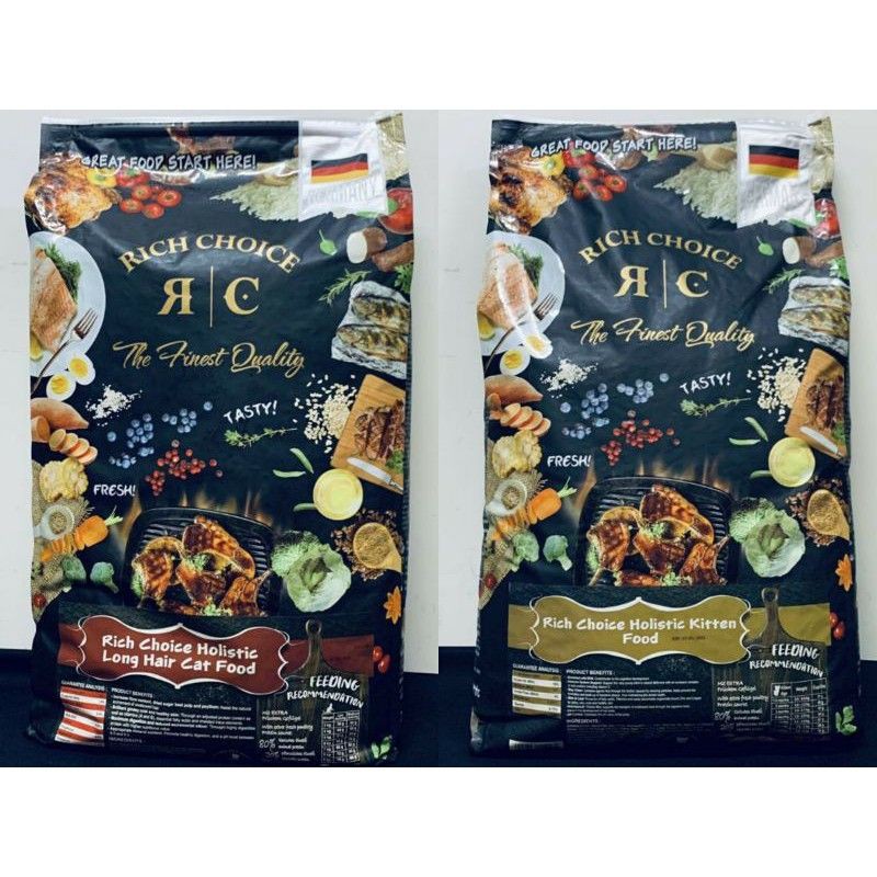 RICH CHOICE For Long Hair / Kitten 10kg | Shopee Malaysia