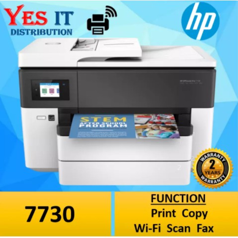 HP OfficeJet Pro 7730 Wide Format All-in-One Printer (Include Ink ...