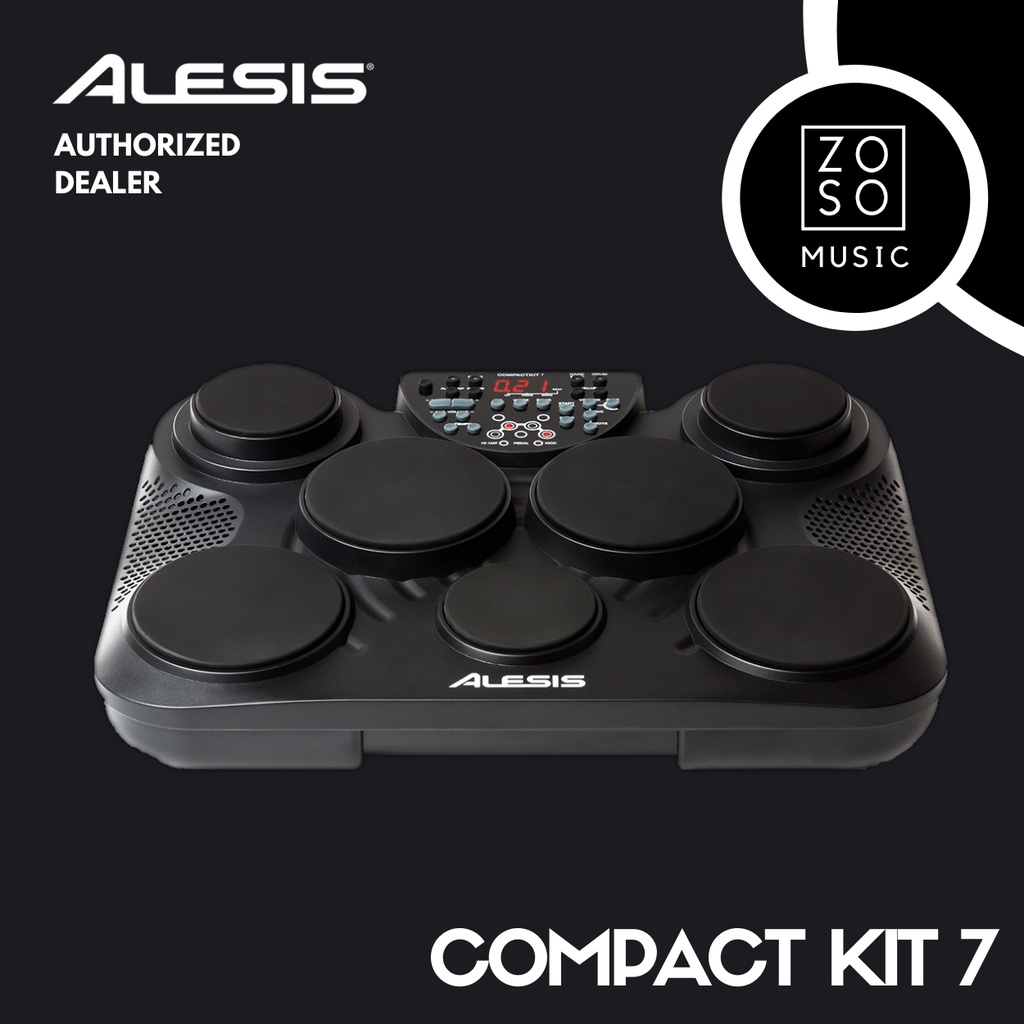 ALESIS COMPACTKIT 7 PORTABLE TABLETOP DRUM KIT (ALESIS/ COMPACTKIT 7 ...