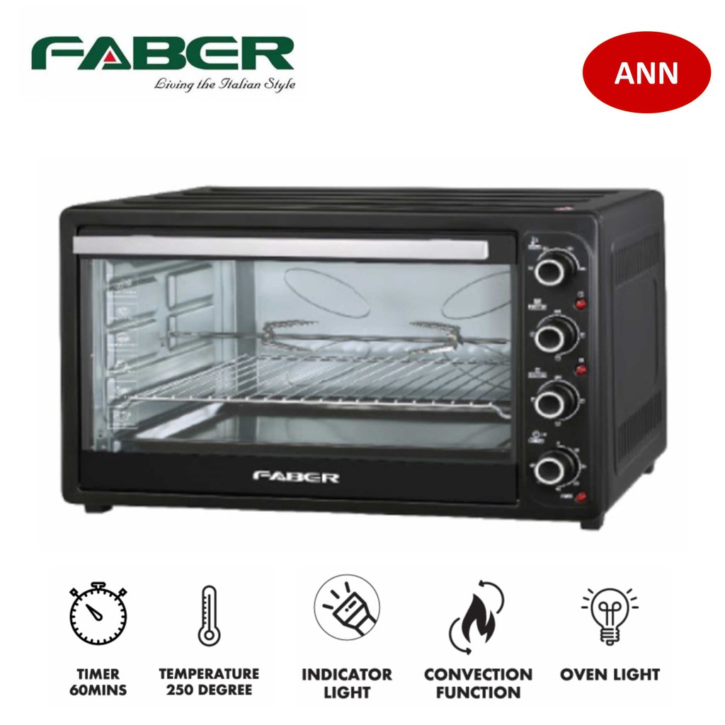 {Bubble Packing} Faber 100L Electric Oven with Rotisserie Function (FEO ...