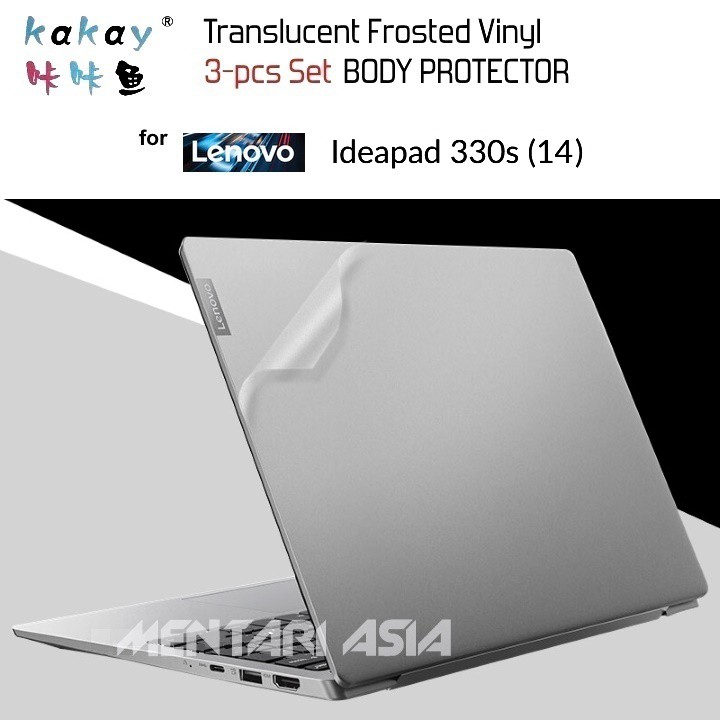 Body Protector Lenovo Ideapad 330s-14 - KAKAY MATTE Translucent Vinyl ...