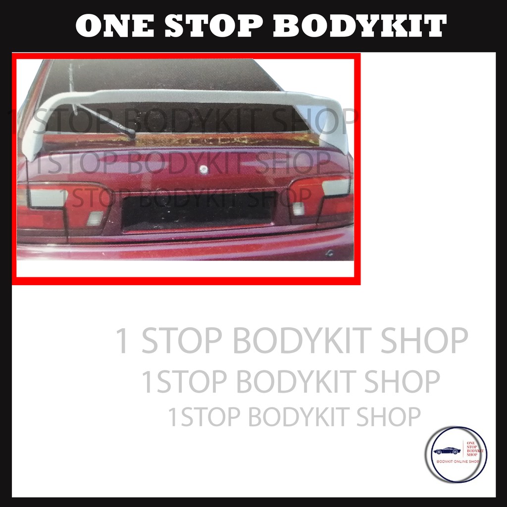 PROTON WIRA AEROBACK SPOILER (DC MG) FIBER(FIBERGLASS)SKIRT LIP BODYKIT ...