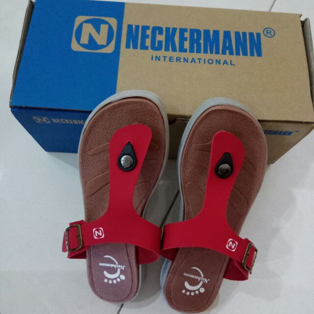 Neckermann red sandal | Shopee Malaysia