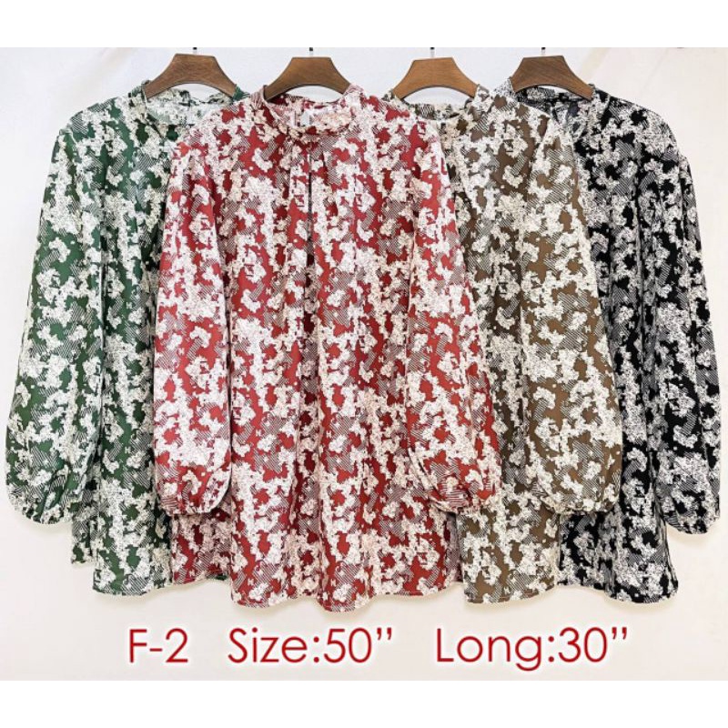 🔥🔥FAST SALE🔥🔥BLOUSE LEHER BULAT/BLOUSE PLUSSIZE | Shopee Malaysia