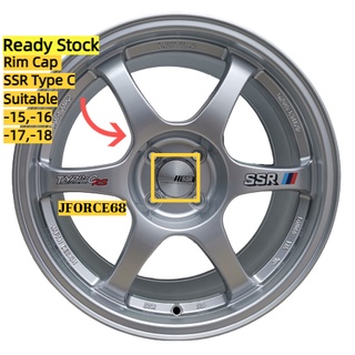 SSR Type C Cap(Clip 63mm) 1set(4pc)/Rim Cap SSR Type F/Wheel Cap SSR ...