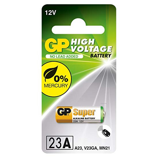 GP ORIGINAL ALKALINE 23A 1B(12V) BATTERY JAM TANGAN BATERI KERETA ...