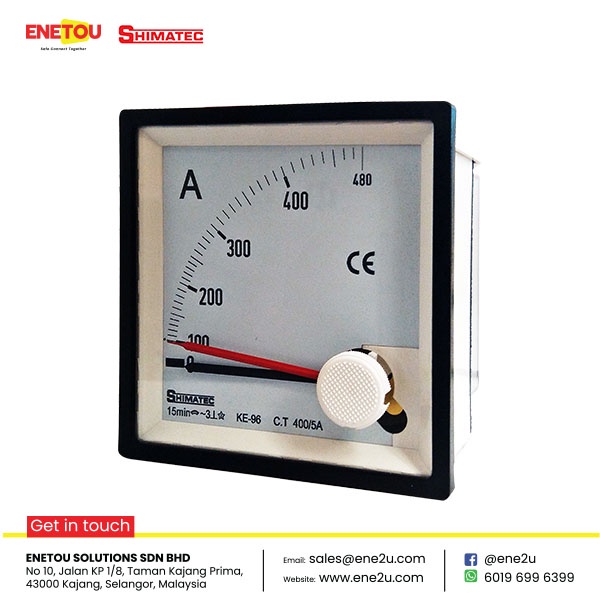SHIMATEC 96X96 AMMETER MAXIMUM DEMAND INDICATOR | Shopee Malaysia