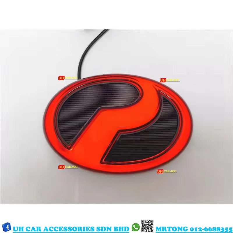 Perodua alza myvi aruz bezza ativa axia led light lamp logo emblem led ...
