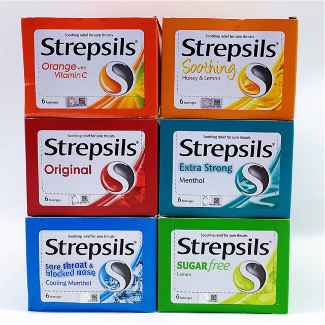 STREPSILS lozenges ( 6 pcs X 1 pkts ) | Shopee Malaysia