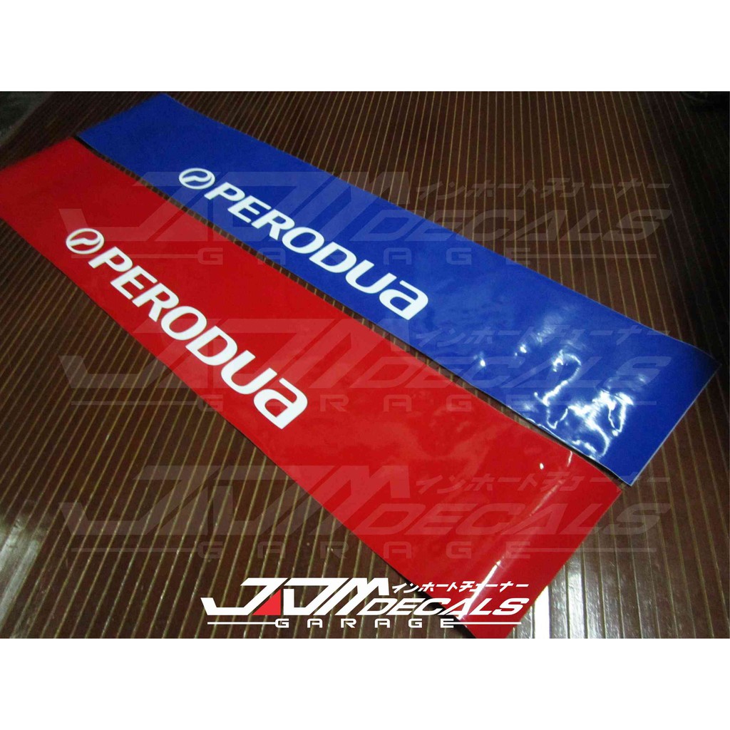 Perodua Windshield Banner Sticker | Shopee Malaysia