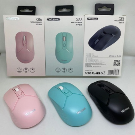 Official Wesdar X86 2.4G Wireless Mouse For Laptop / PC | Shopee Malaysia