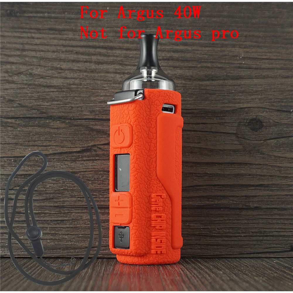 Free lanyard Texture Cover for VOOPOO ARGUS 40W Pod Mod Kit silicone ...