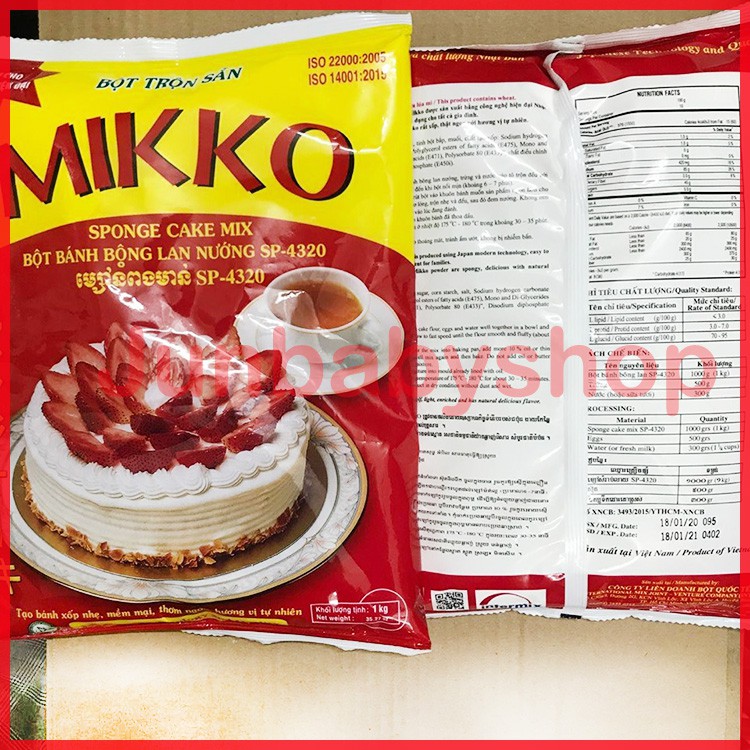 1kg Ready-mixed flour for Miko sponge cake | Shopee Malaysia