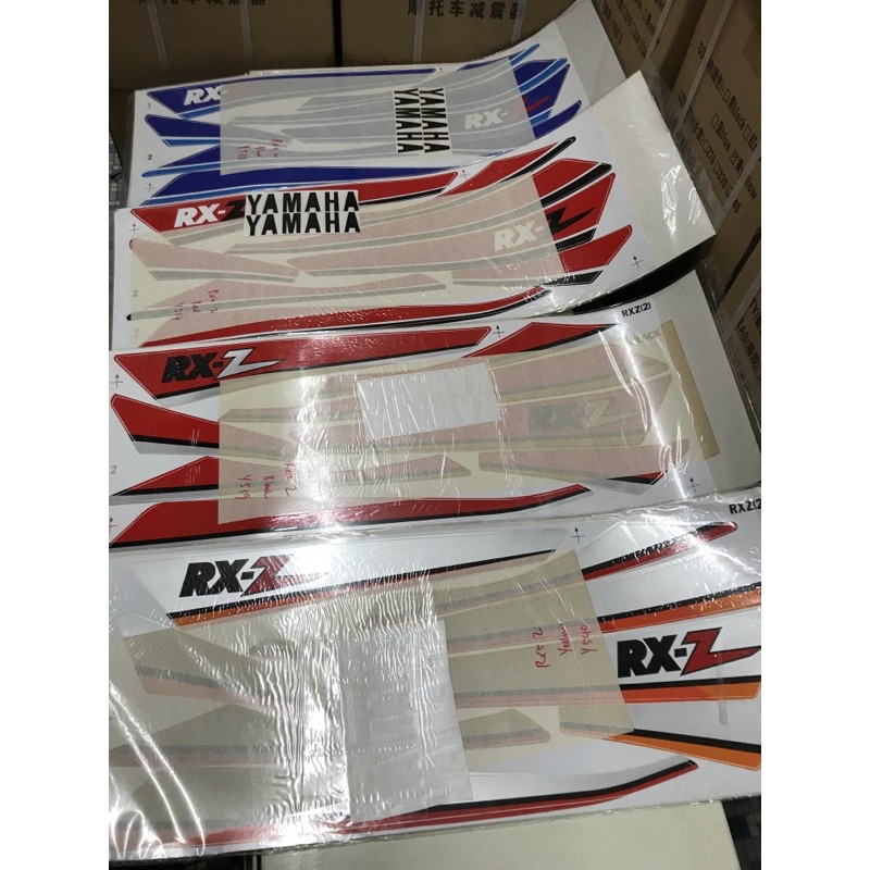 Yamaha RXZ 5speed 2 body sticker | Shopee Malaysia