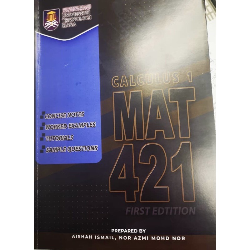 Calculus 1: MAT421 | Shopee Malaysia