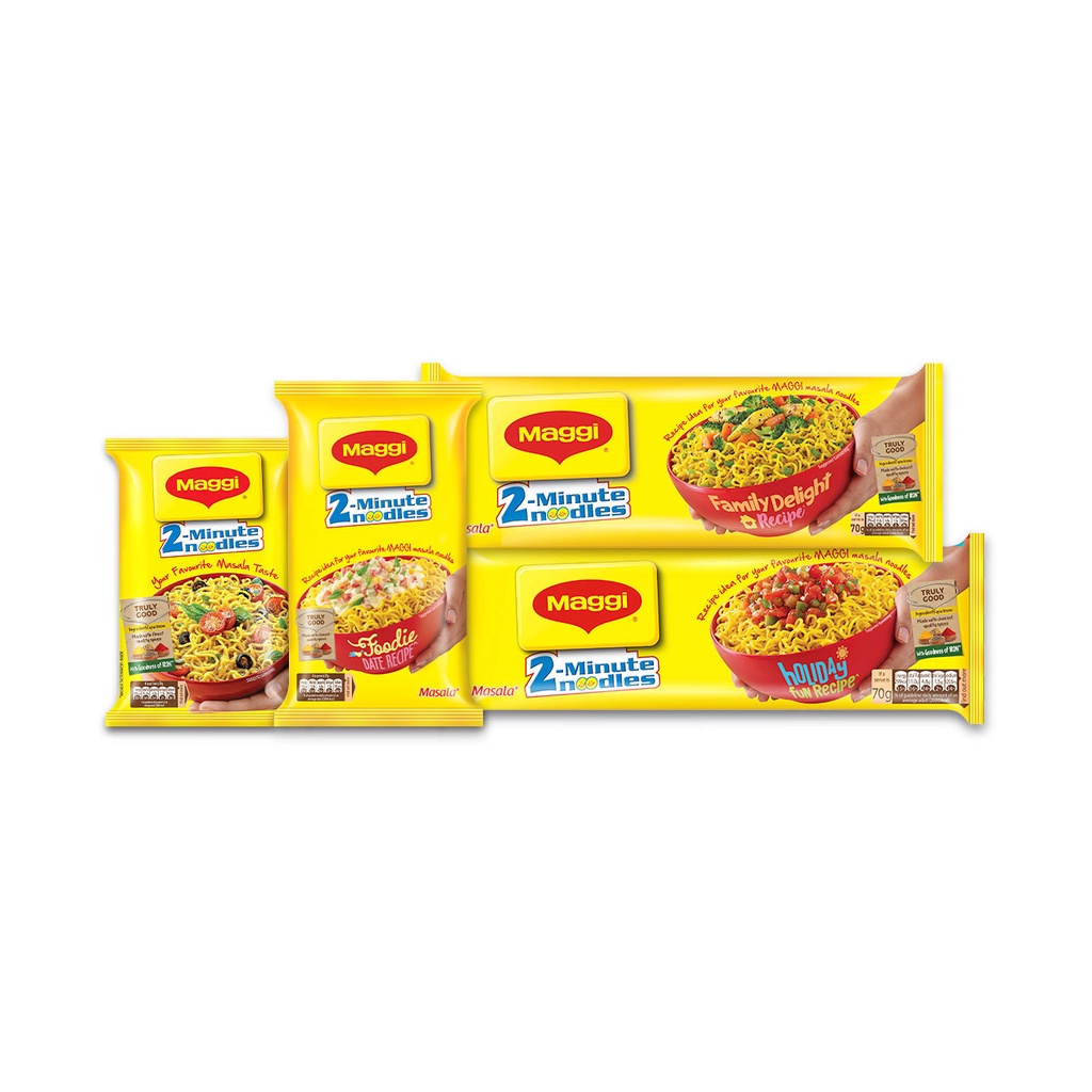 Indian Maggi 2 Min Super Masala Noodles 8 in 1 LARGE PACK | Shopee Malaysia