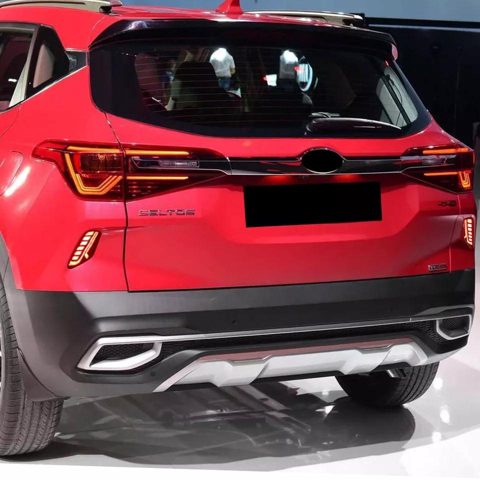 1 Pair For Kia Seltos 2019 2020 2021 Car LED Reflector Tail Light Rear ...