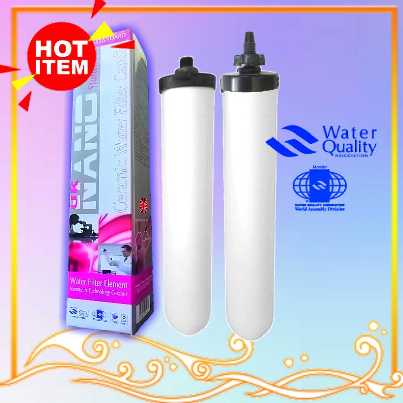 10" Standard Ceramic Water Filter Candle 0.9 micron | Shopee Malaysia