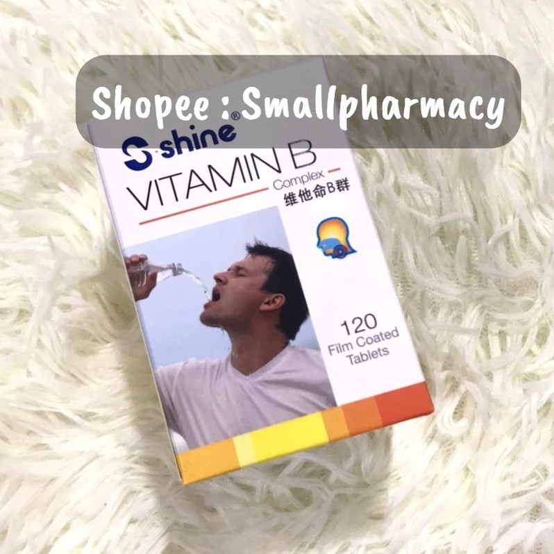 Shine Vitamin B Complex 120's Film Coated Tablets 200441 (exp 9/26 ...