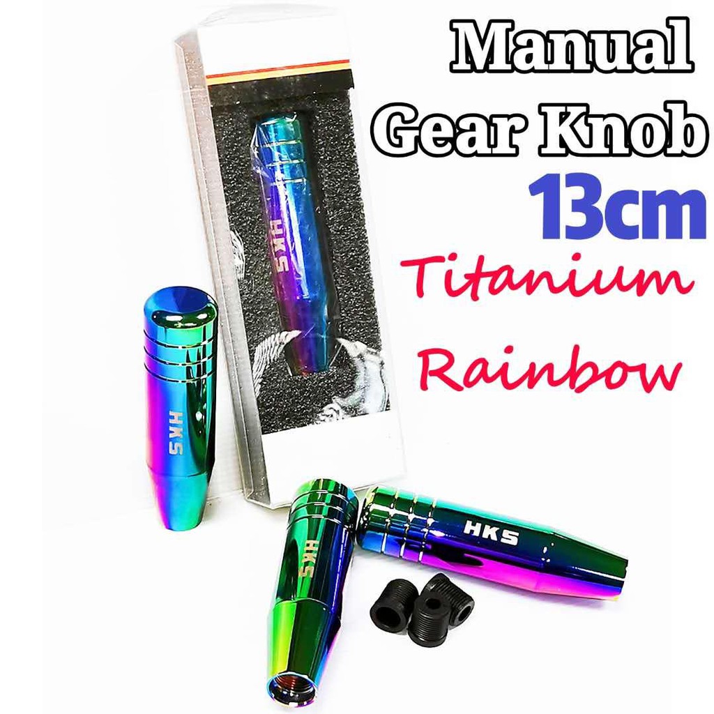 Universal Bride/HKS/NOS Burnt Blue Aluminum Gear Shift Knob Shifter ...