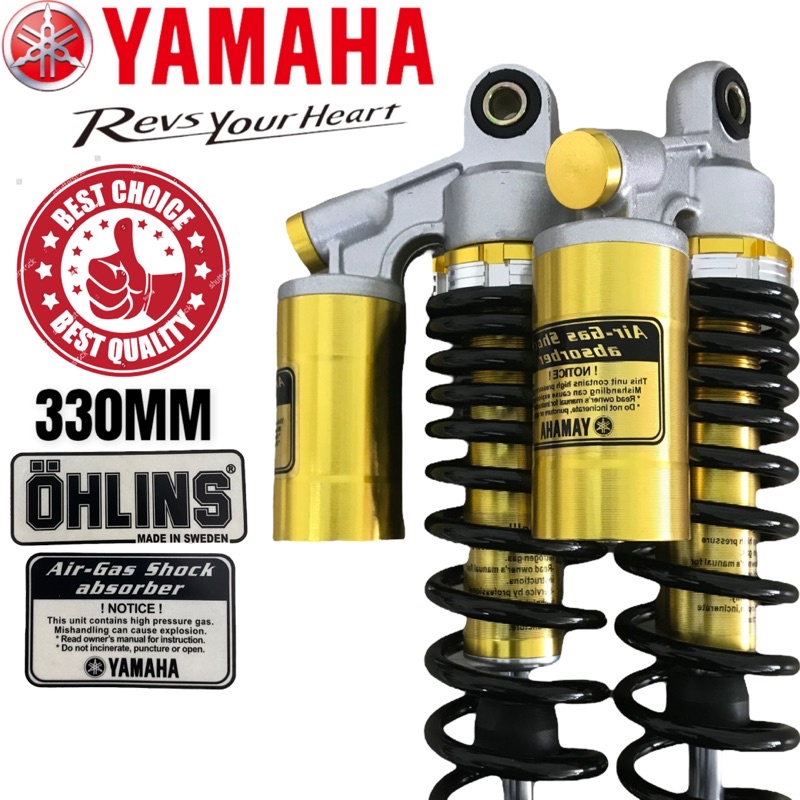 330MM!!! OHLINS YAMAHA RXZ KRISS WAVE125 FI EX5 MR1 MR2 FUTURE DASH C70 ...