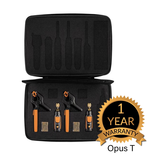 testo Smart Probes AC & refrigeration test kit - with smartphone ...