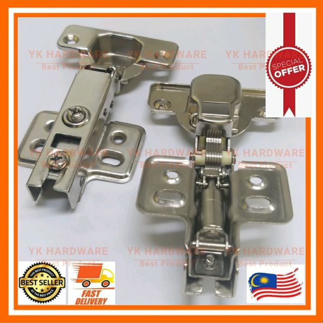 YK Heavy Duty Furniture Door Hinges Closet Cabinet Door Hinge Concealed ...