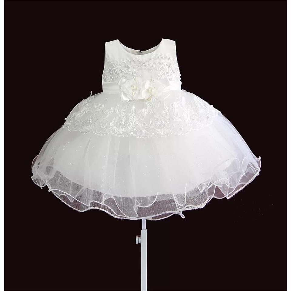 [18M-30M] Newborn Zoe Princess Baby Gown 116 - (Gaun Aqiqah / Flower ...