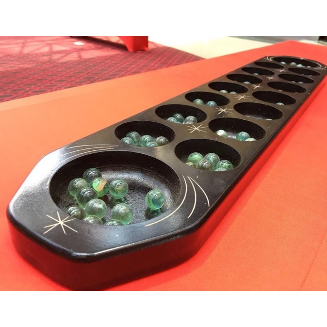 Permainan congkak kayu Berkualiti Wooden Congkak Traditional Game With ...