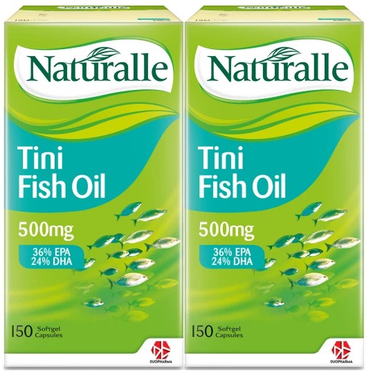 Naturalle Tini Fish Oil 500mg 2x150's | Shopee Malaysia