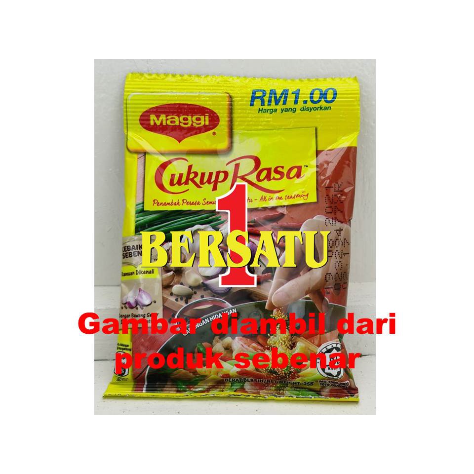 NESTLE MAGGI CUKUP RASA ALL IN ONE SEASONING / PENAMBAH PERASA SEMUA ...
