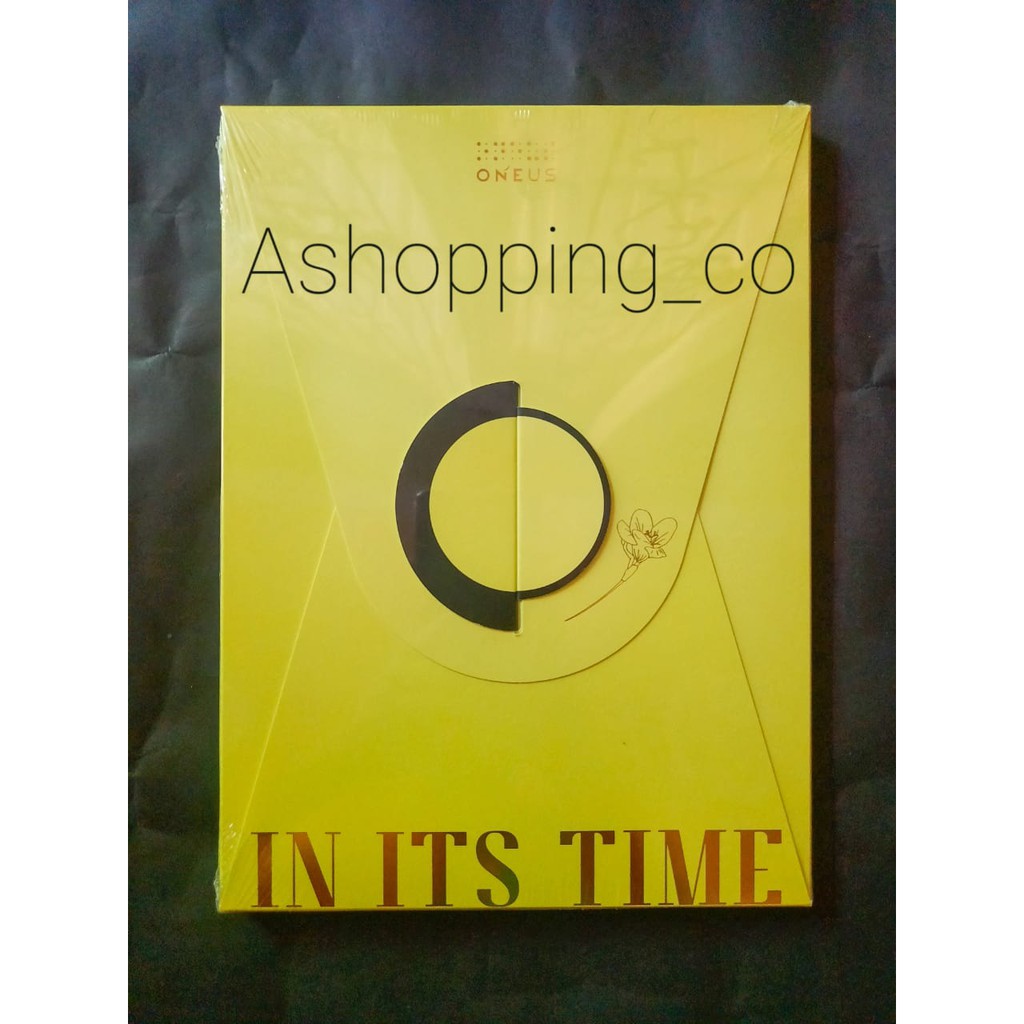 Oneus ALBUM - IN ITS TIME Special EDITION (+POSTER) XION HWANWOONG ...